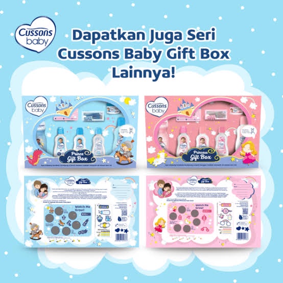 Jual Cussons Baby Gift Box Prince (Biru) / Princess (Pink) | Shopee ...