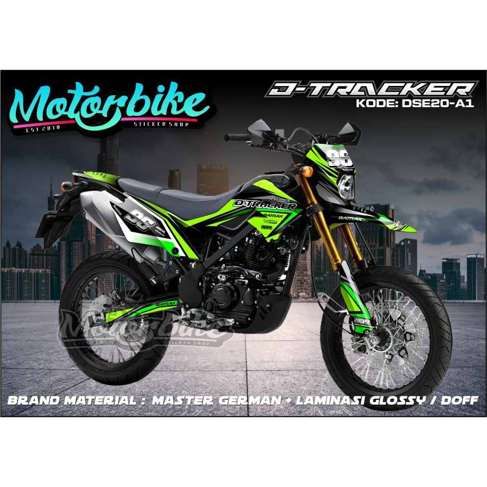 Jual Decal Sticker Dtracker Fullbody / Decal KLX Dtracker 150 SE ...