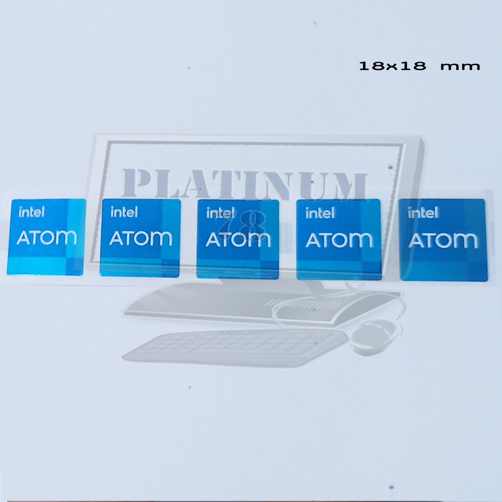 Jual Stiker Logo Intel Atom Gen 11 Original | Shopee Indonesia