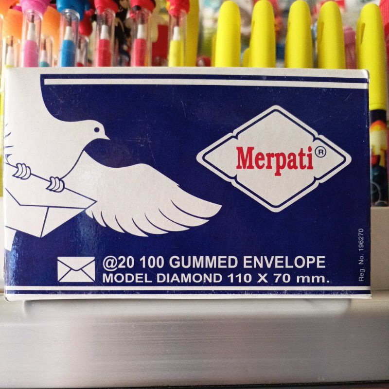 Jual Amplop Kecil Merpati isi 100 | Shopee Indonesia