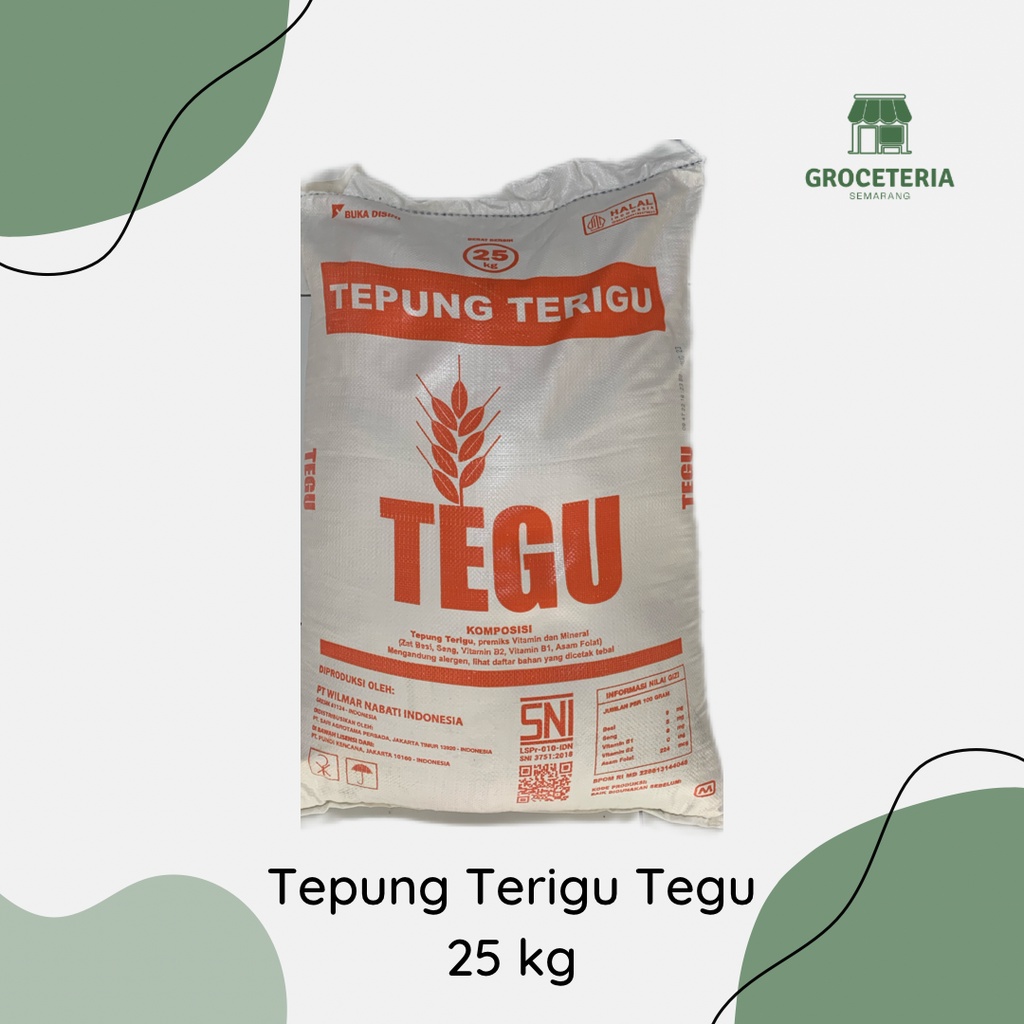 Jual TEPUNG TERIGU TEGU 25KG | Shopee Indonesia