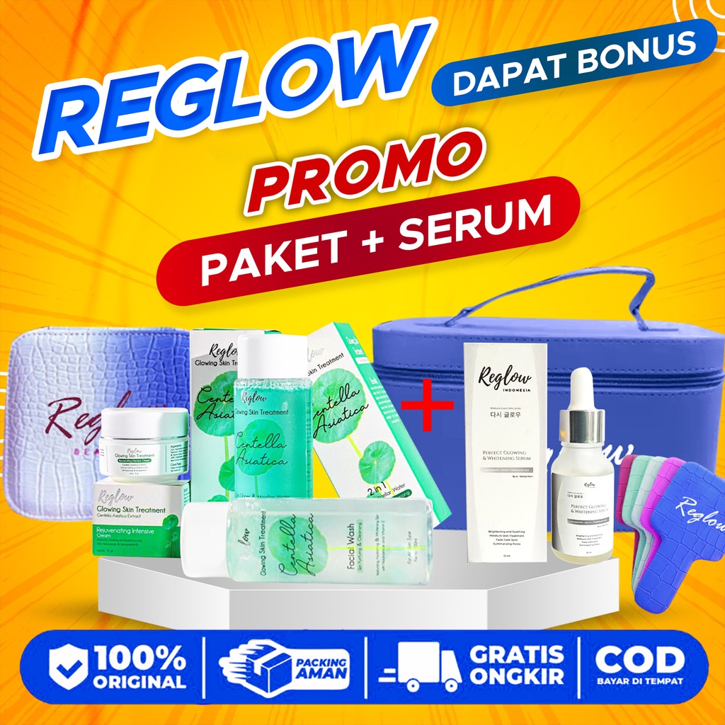 Jual Reglow Glowing Skin Treatment Skincare Original Paket Lengkap By ...