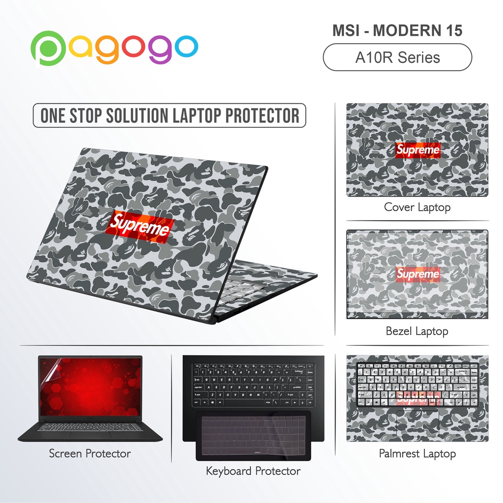 Jual Screen Guard Skin Keyboard Protector Garskin Stiker Laptop Msi ...