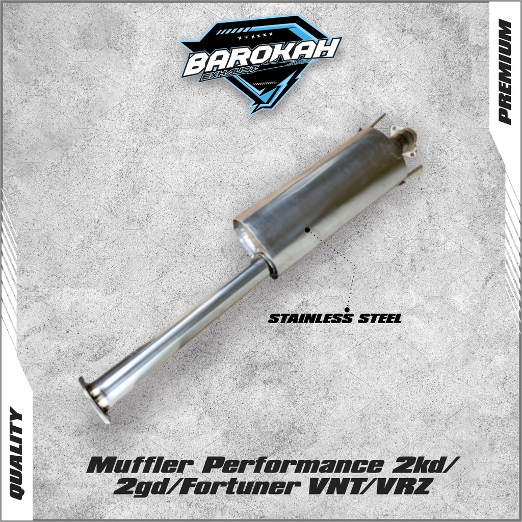 Jual Muffler Performance INNOVA / FORTUNER 2KD DIESEL BRKH | Shopee ...
