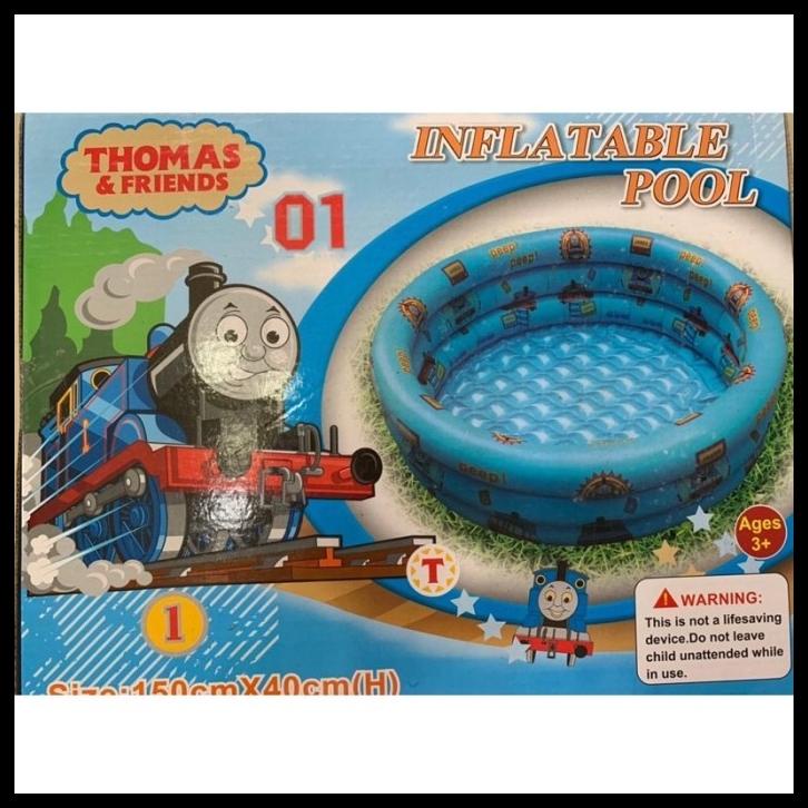 Jual Kolam Renang Inflatable Pool Karakter 130X40 Hello Kitty Thomas ...