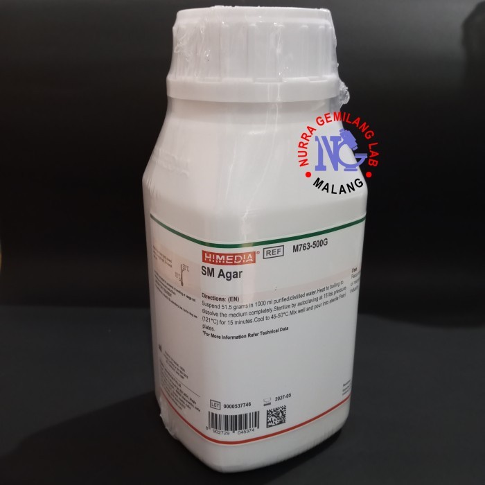 Jual Skim Milk Agar / SM Agar Himedia M763-500G ECER (kemasan repacking 5 gram) | Shopee Indonesia