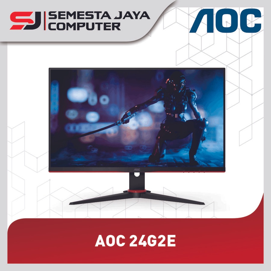 Jual Monitor LED AOC 24G2E 24" IPS 1ms 144Hz Gaming Monitor | Shopee ...