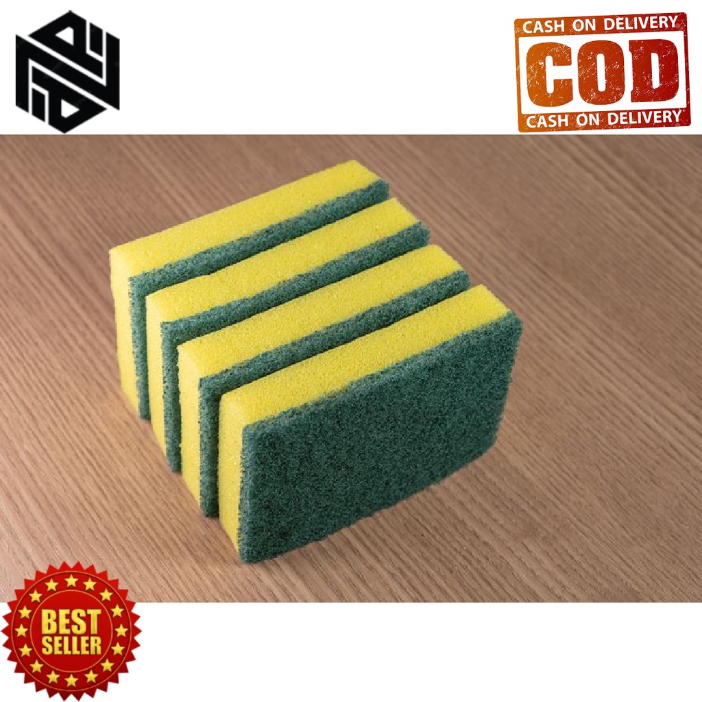 Jual COD - 1PCS SPON CUCI PIRING SERBAGUNA / SPONGE CUCI PIRING / SPONS ...