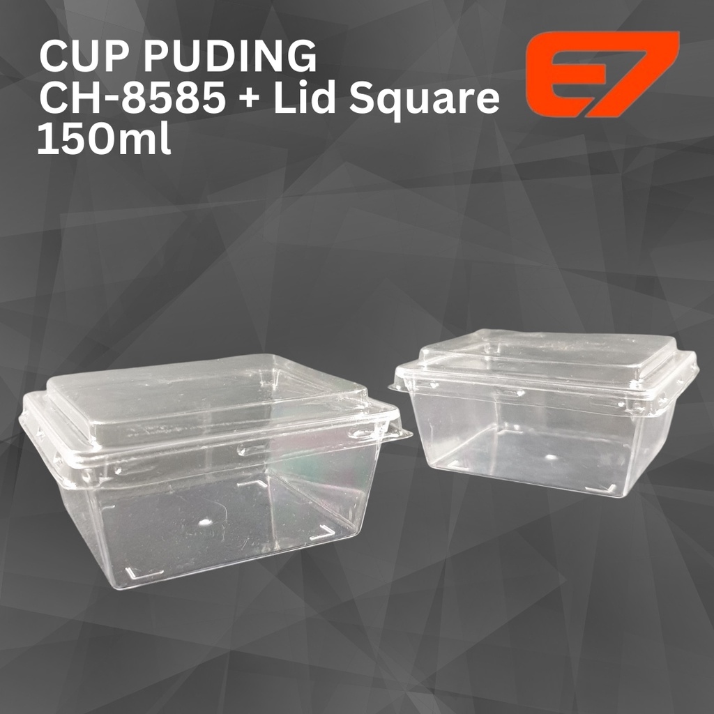 Jual Cup Puding CH-8585+Lid 150ml - Cetakan Dessert Cup - Jelly Cup ...