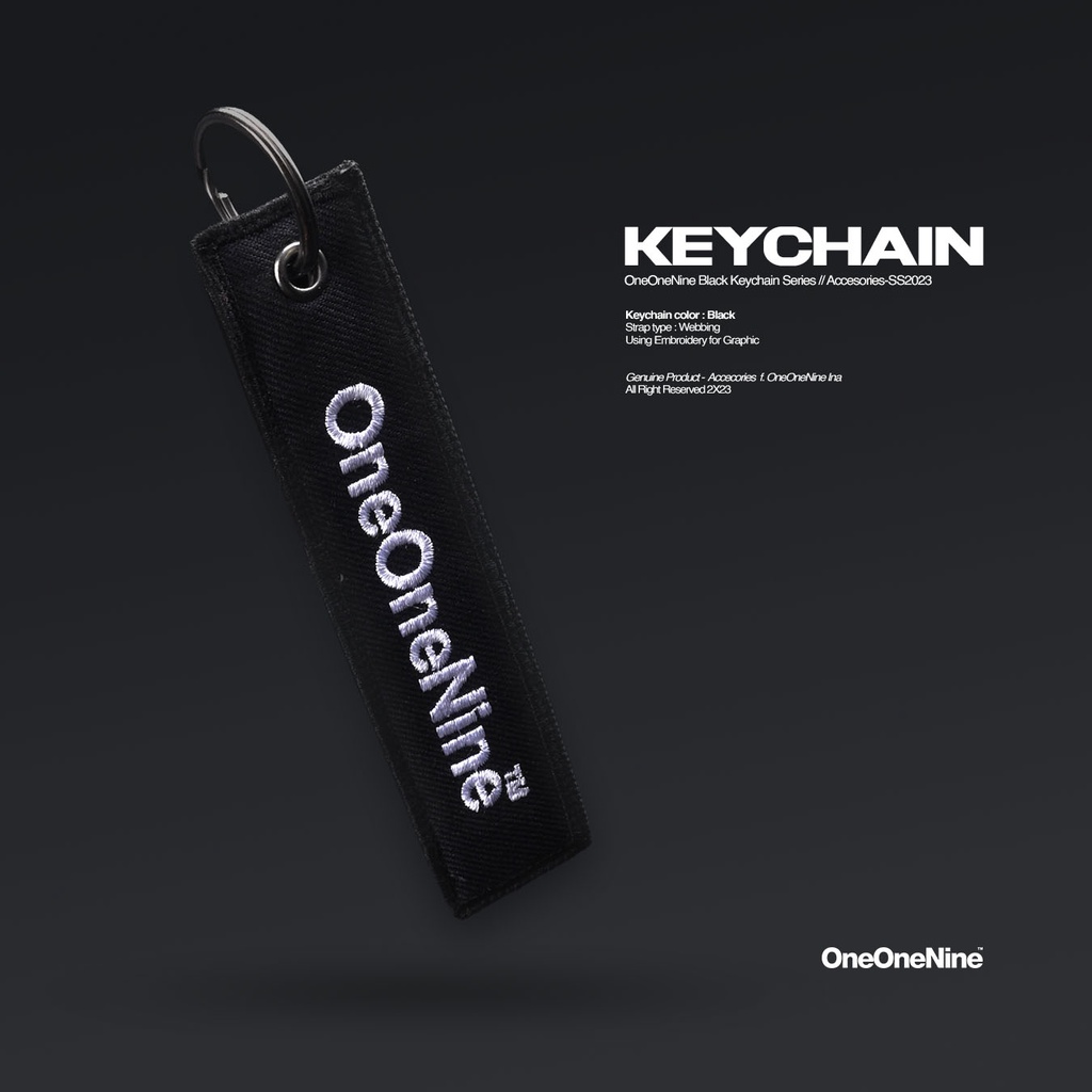 Jual KSR ONEONENINE - KEY CHAIN ONEONENINE KSR ORIGINAL / GANTUNGAN ...