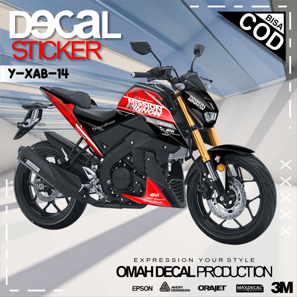 Jual DECAL XABRE YAMAHA FULL BODY DEKAL XABRE MOTOR KEKINIAN KEREN ...