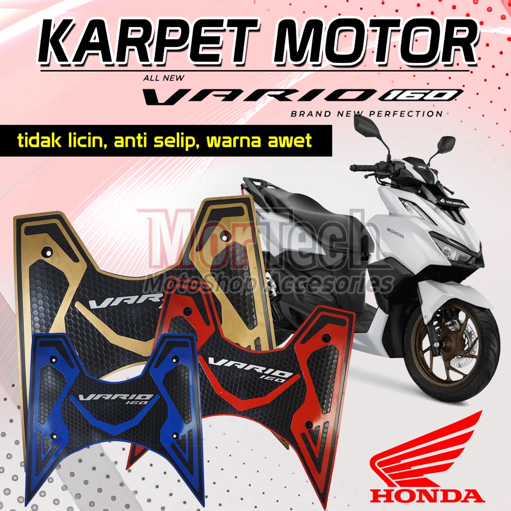 Jual Karpet Karet Bordes Pijakan Alas Kaki Dek Variasi Step Floor Premium Quality Rubber Honda ...