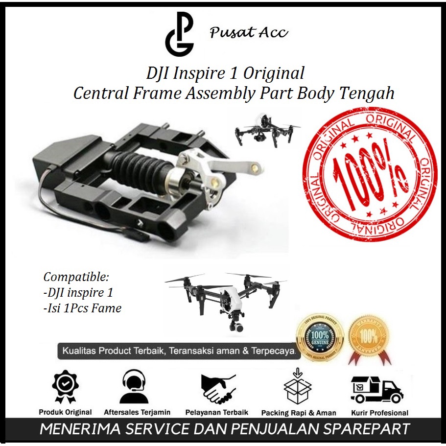Jual DJI Inspire 1 Central Frame Original for inspire 1 Assembly Part ...