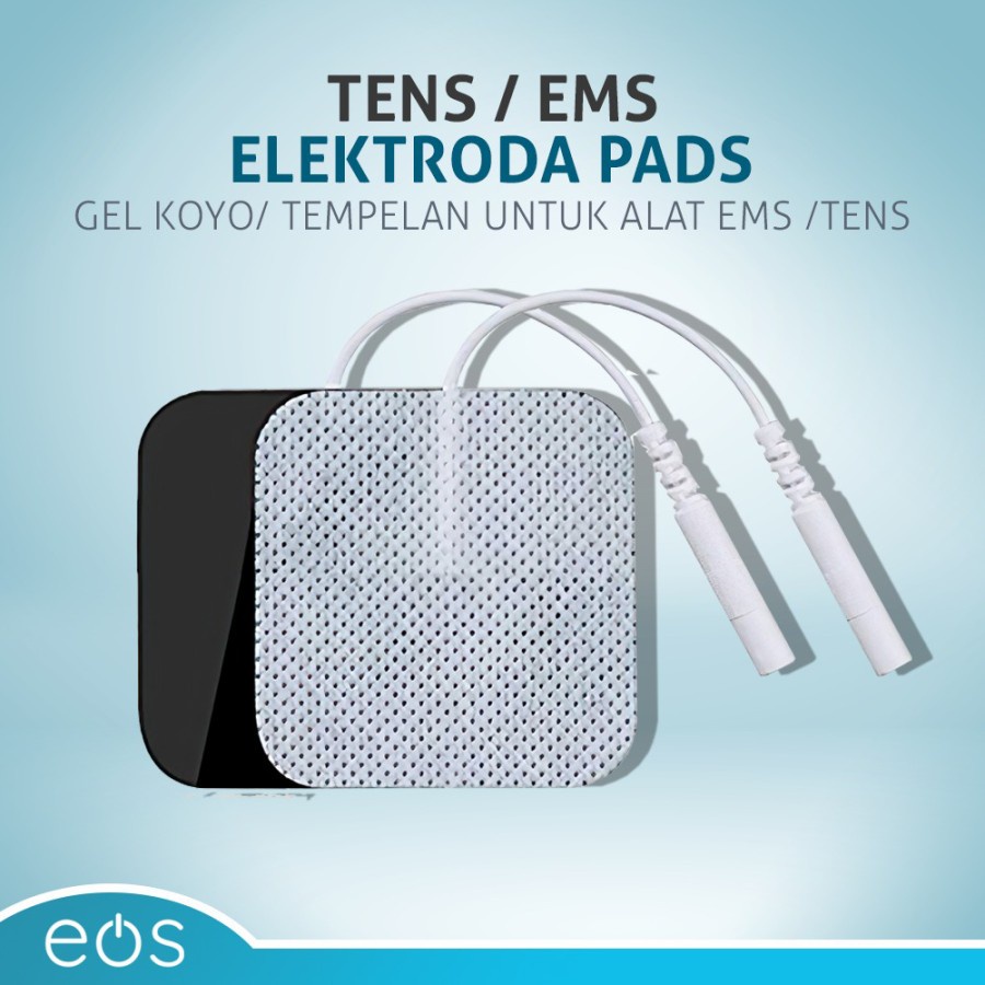 Jual Tens/EMS electroda pads alat terapi listrik 4 x 4 cm 1 pasang ...