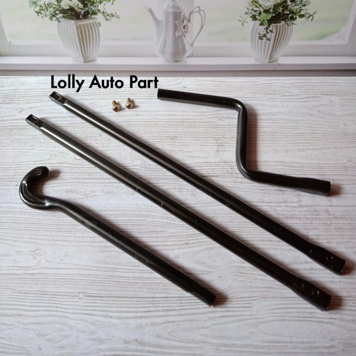 Jual KUNCI GAGANG BAN SEREP INNOVA KIJANG KAPSUL FORTUNER 1 SET 4 PCS ...