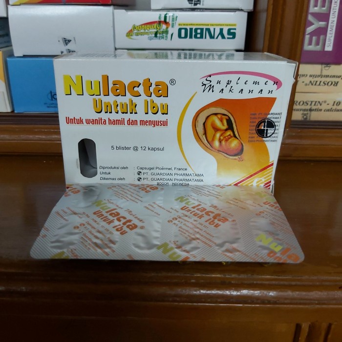 Jual Nulacta Ibu (/Strip 12 Kapsul) | Shopee Indonesia