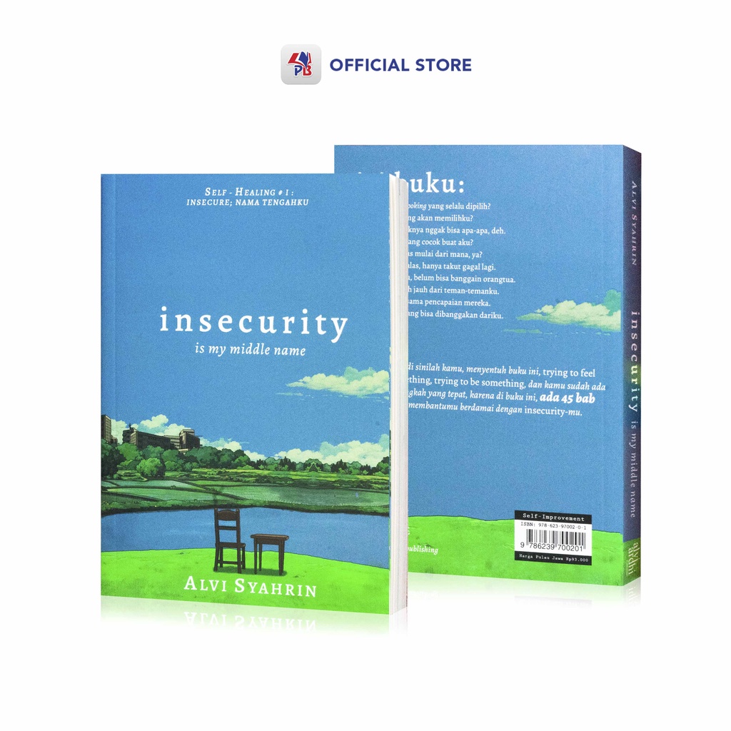 Jual Buku Novel Self Improvement Insecurity Is My Middle Name / PT ...
