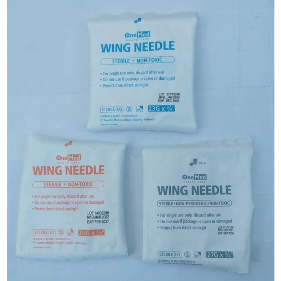 Jual Wing Nedle Onemed pcs | Shopee Indonesia