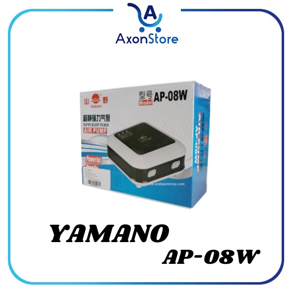 Jual Yamano mesin air pump aerator AP08 AQUASCAPE 4 lubang titik aquarium AP-08 W | Shopee Indonesia