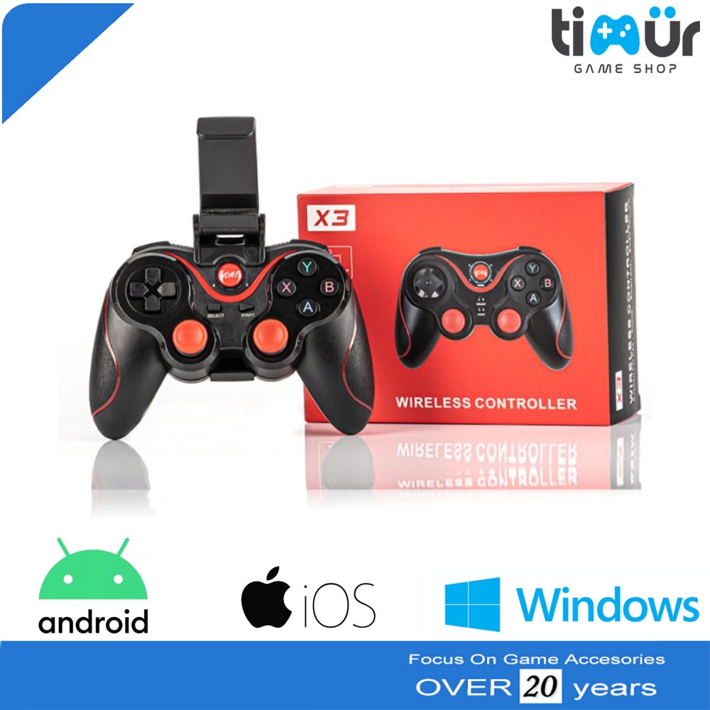 Jual Stik Stick Gamepad Wireless Bluetooth Smartphone HP PC Laptop ...