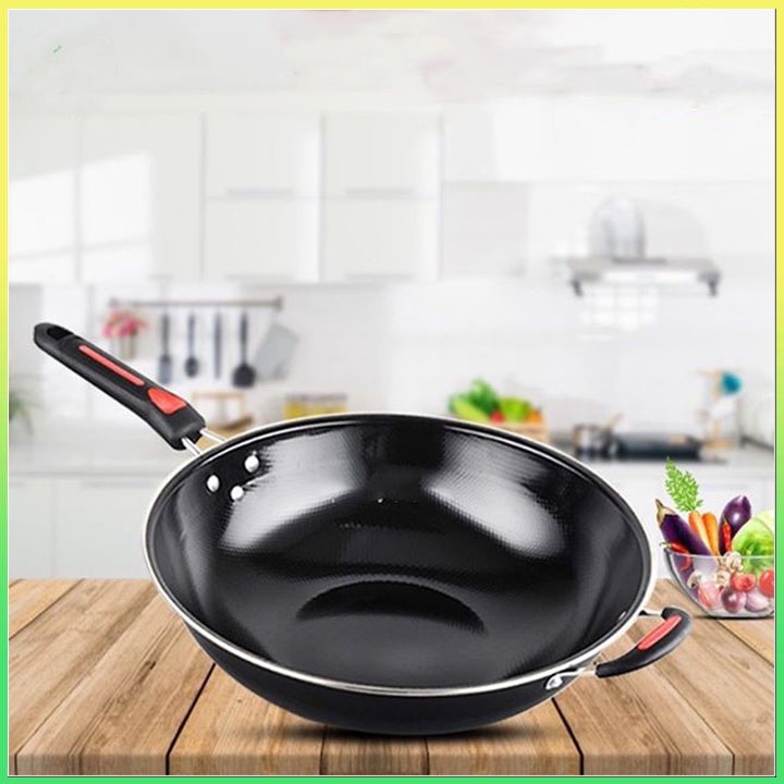 Jual WAJAN GAGANG VICO 32CM ENAMEL//WAJAN GAGANG VICO 32CM ENAMEL ANTI ...