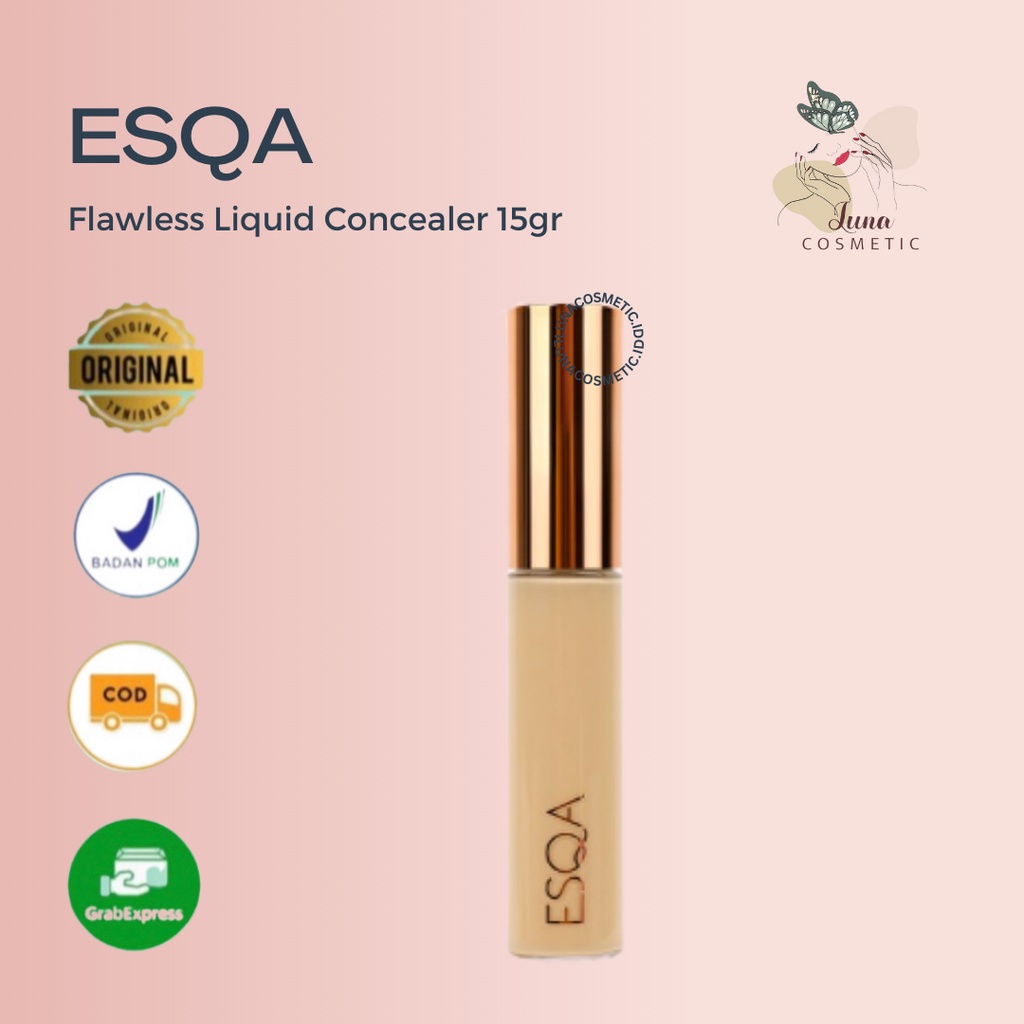 Jual ESQA Flawless Liquid Concealer 5gr | Shopee Indonesia