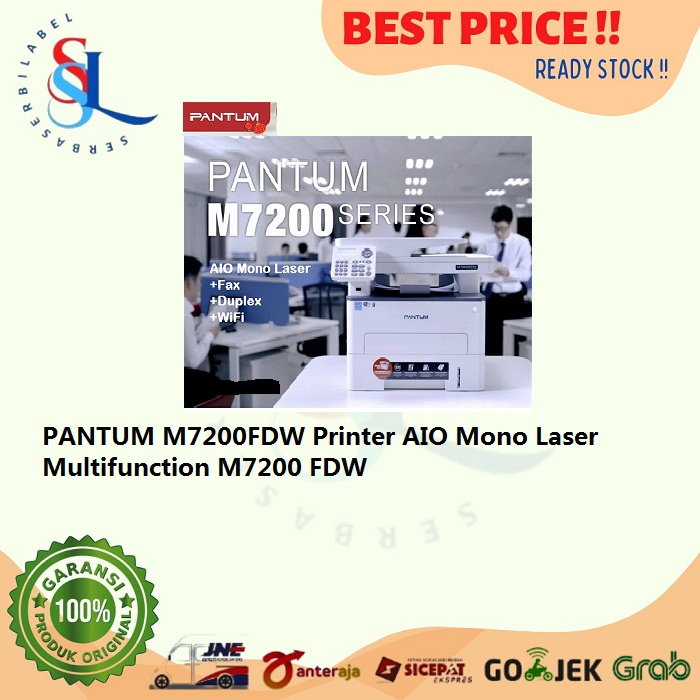 Jual PANTUM M7200FDW Printer AIO Mono Laser Multifunction M7200 FDW ...