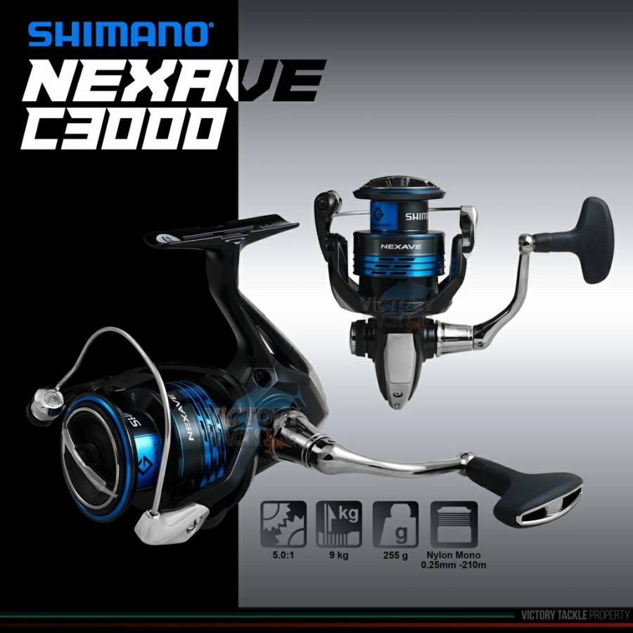 Jual Reel Shimano Nexave 2021 FI (1000/2500/c3000/4000) | Shopee Indonesia