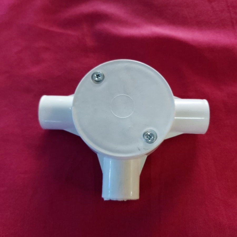 Jual Tedus T Dus Pipa Listrik Cabang 3 Putih 20MM | Shopee Indonesia