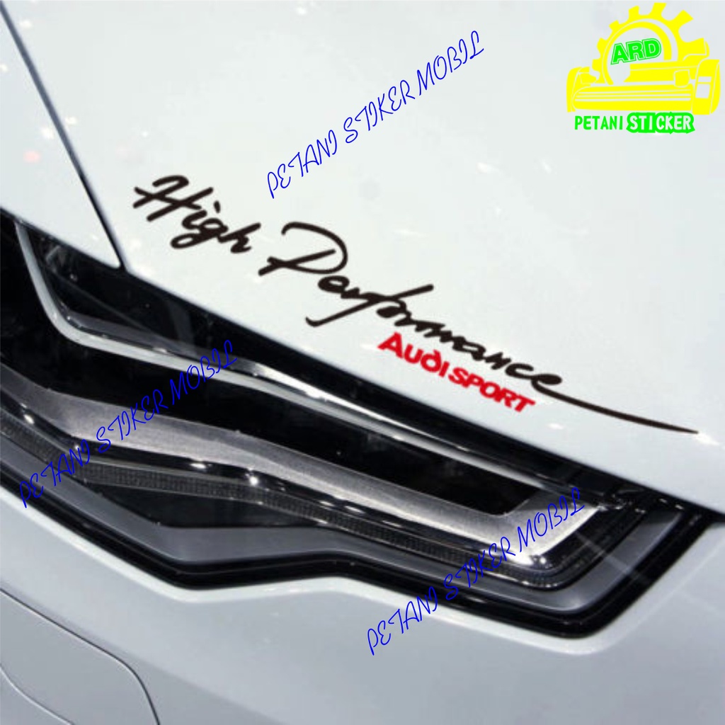 Jual stiker sticker high performance kap body mobil stiker bois cutting ...