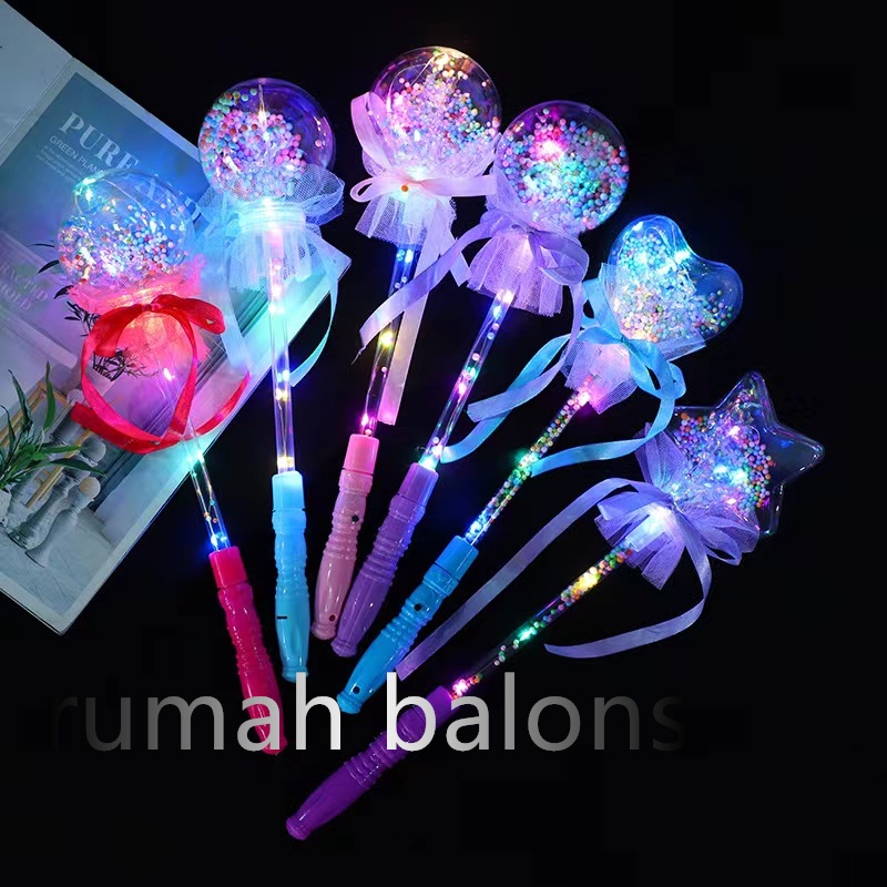 Jual LED Tongkat Sihir Lampu - Tongkat Peri Magic dengan Lampu yang ...