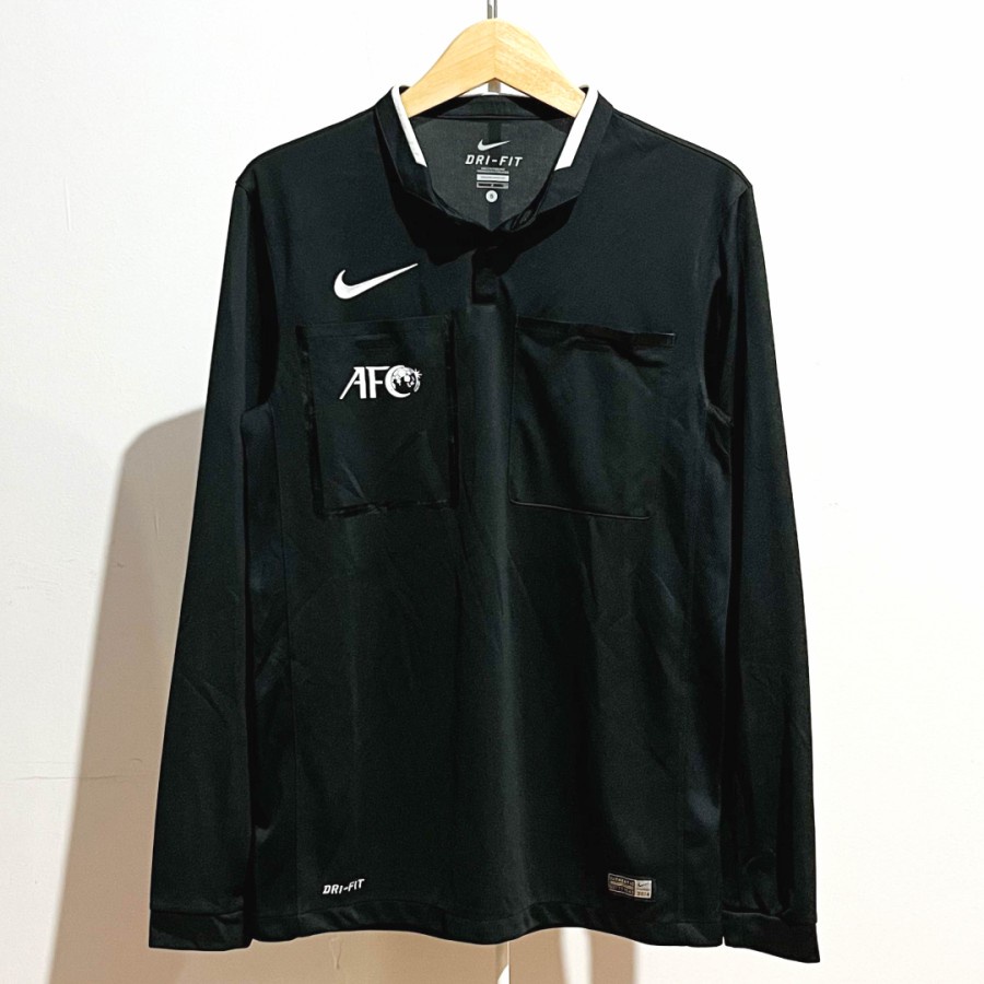 Jual Jersey Wasit AFC CUP Asia Nike Original Long Sleeve LS Black Hitam ...