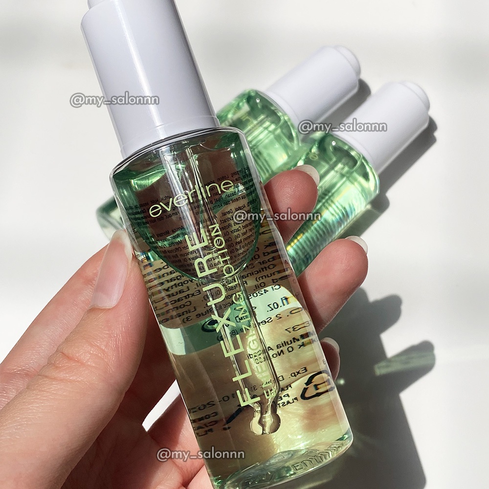 Jual EVERLINE FLEXURE HAIR TONIC 50ML / tonik rambut rontok, vitamin rambut, ampul rambut ...
