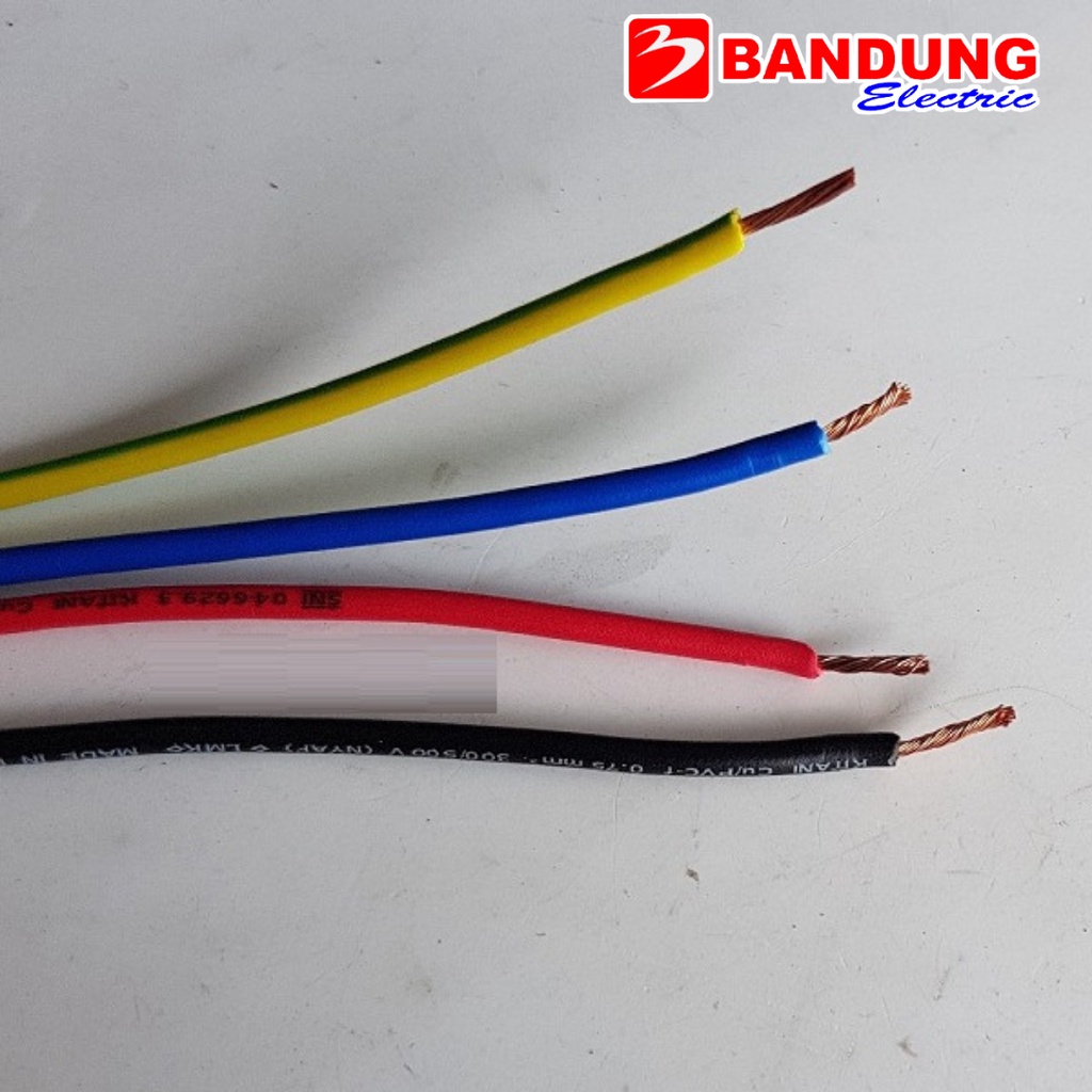 Jual Kabel Serabut NYAF 0,75mm Eterna (Ecer Meteran) | Shopee Indonesia