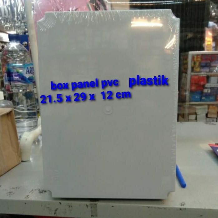 Jual Box Panel Mcb Pvc / Plastik Ukuran 21.5 X 29 X 12 Cm | Shopee ...