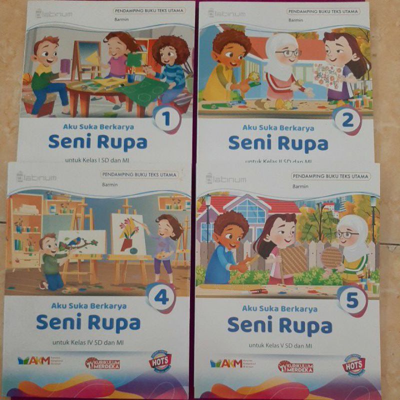Jual Seni Rupa SD/MI Kelas 1,2,3,4,5,6 Platinum Kurikulum Merdeka | Shopee Indonesia