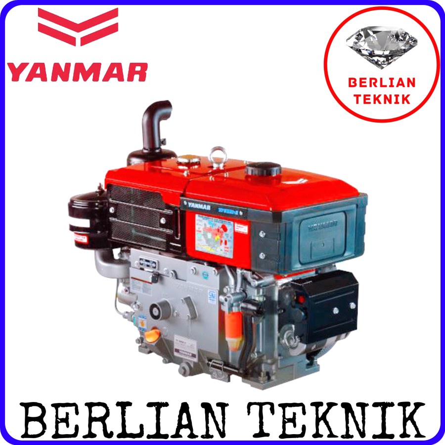 Jual Mesin Penggerak Solar Engine Diesel Yanmar TS 190 RE-di / 19 HP Radiator Starter | Shopee ...