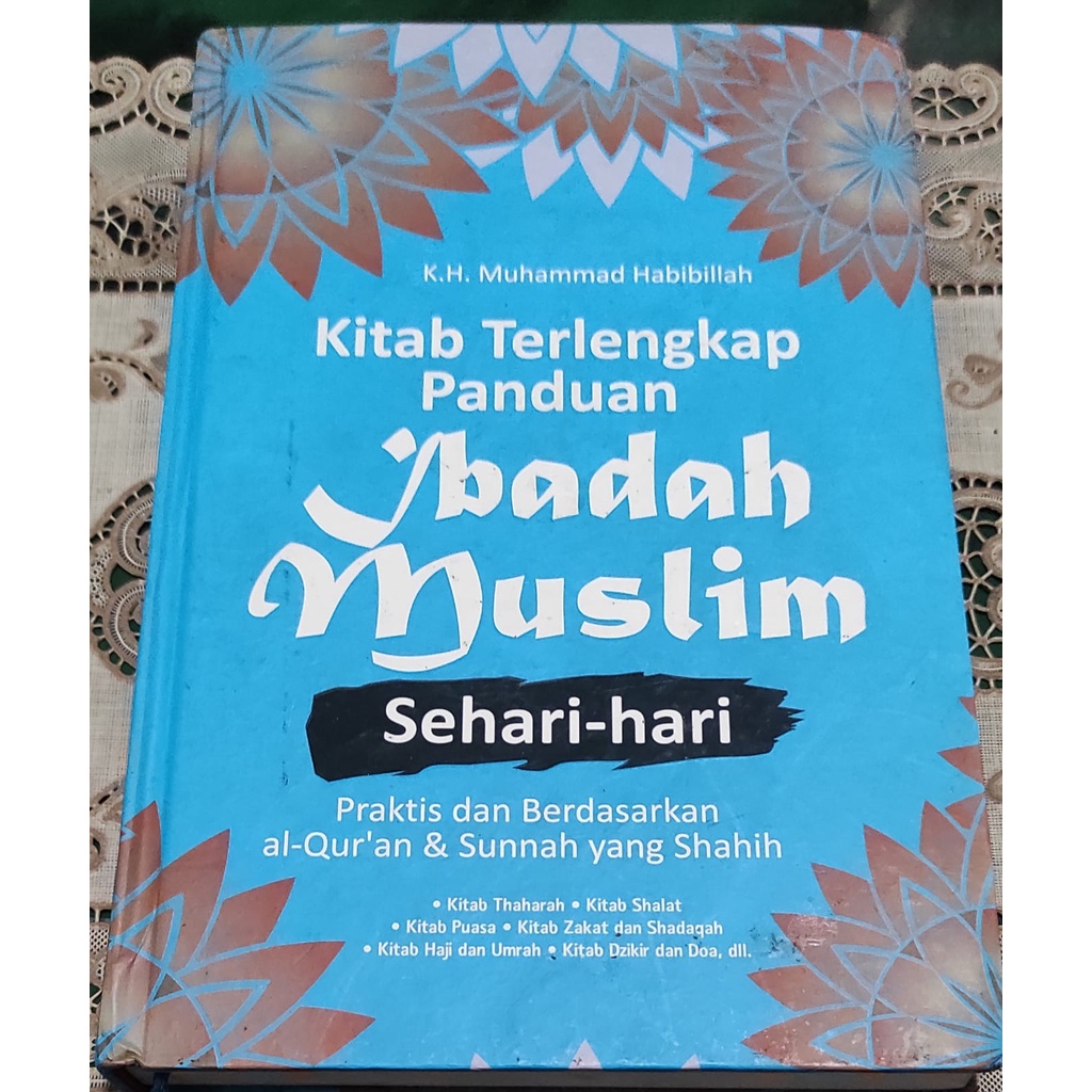 Jual Hard Cover/ KITAB TERLENGKAP PANDUAN IBADAH MUSLIM SEHARI-HARI ...