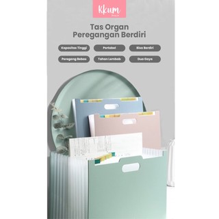Jual BAHAN TEBAL Standing file A4/ File folder document bag/ Tas ...