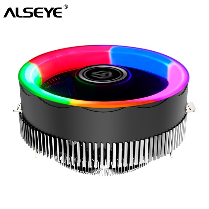 Jual ALSEYE TBF-100 LUNA CPU FAN RGB COOLER SUPPORT INTEL & AMD ...