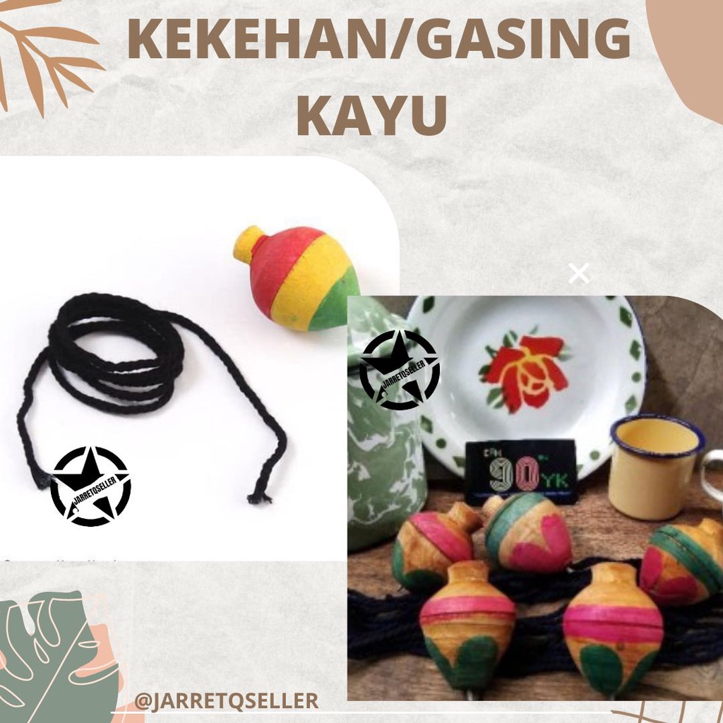 Jual 🆕 KEKEHAN/GASING KAYU|Mainan gasing panggal kayu | Mainan Gasing ...