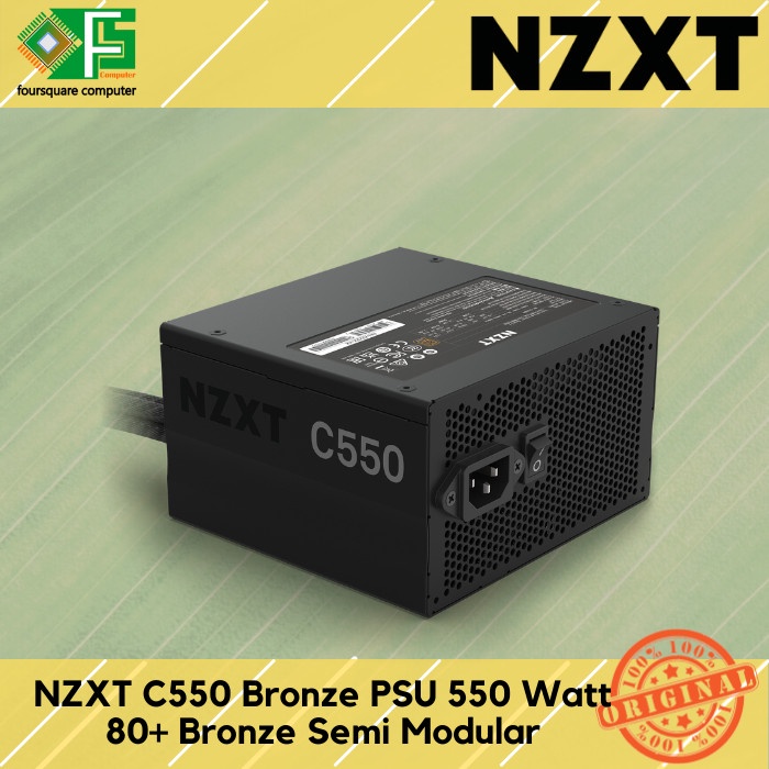 Jual NZXT C550 Bronze PSU 550 Watt 80 Plus Bronze | Power Supply 550W ...