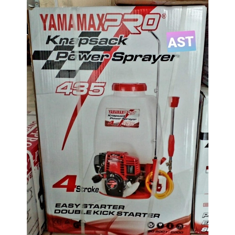 Jual MESIN SEMPROT HAMA KNAPSACK POWER SPRAYER 435 - 4 TAK/STROKE / YAMAMAX - PRO | Shopee Indonesia