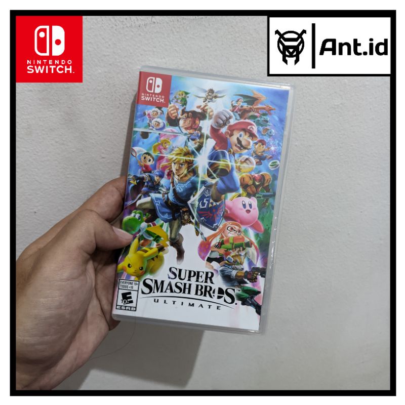 Jual Super Smash Bros Ultimate Nintendo Switch Second Bekas | Shopee ...