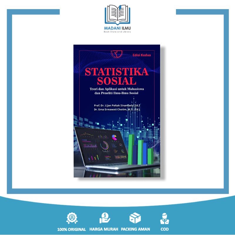 Jual Buku Statistika Sosial (Teori dan Aplikasi untuk Mahasiswa dan ...