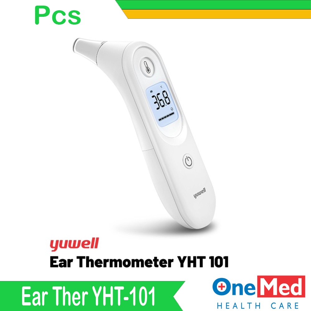 Jual Alkes Pasar Pramuka Ear Thermometer Yuwell YHT-101 OneMed | Shopee ...