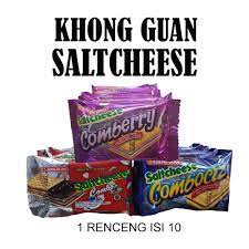 Jual Khong Guan Saltcheese 17gram Renteng 1Pak isi 10 | Shopee Indonesia