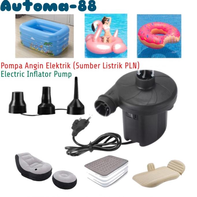 Jual HT-196 Pompa inflator air pump angin tiup hisap udara AC 220V | Shopee Indonesia