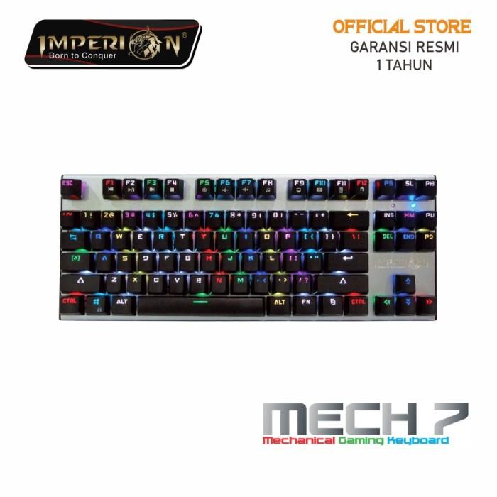 Jual Keyboard Gaming Imperion Mech 7 KG-M07R Mechanical, RGB | Shopee ...