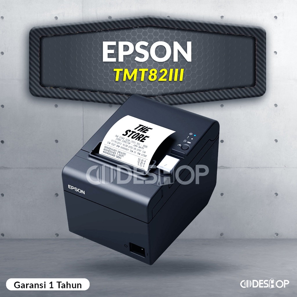 Jual Printer POS Kasir Epson TM-T82III / TMT82 / TMT8211 Struk Thermal ...